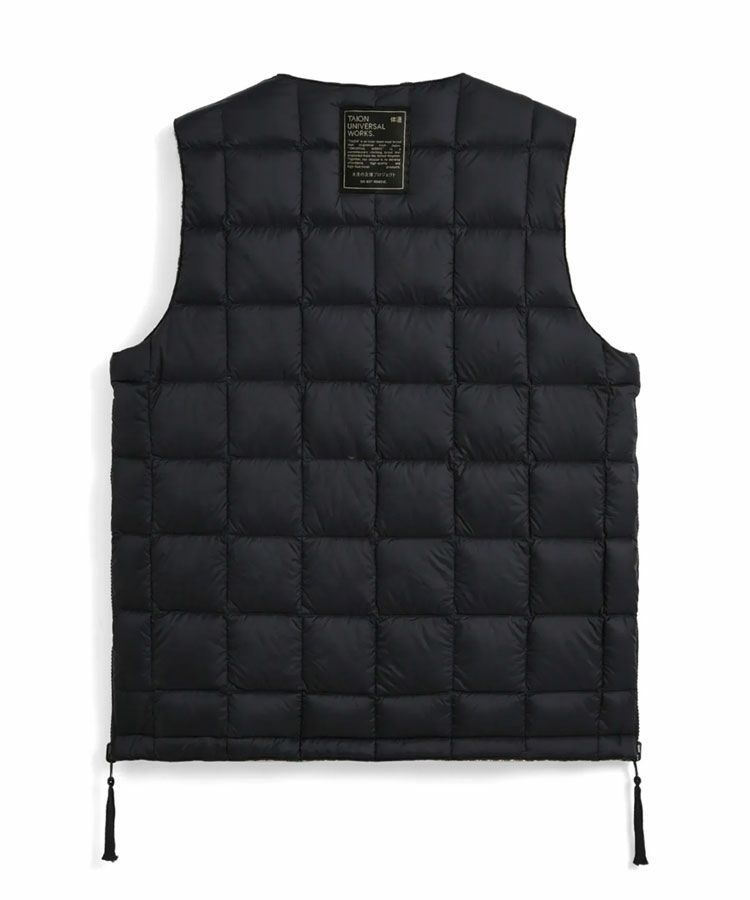 Universal Works x TAION リバーシブルダウンベスト / 3カラー [UW-TA
