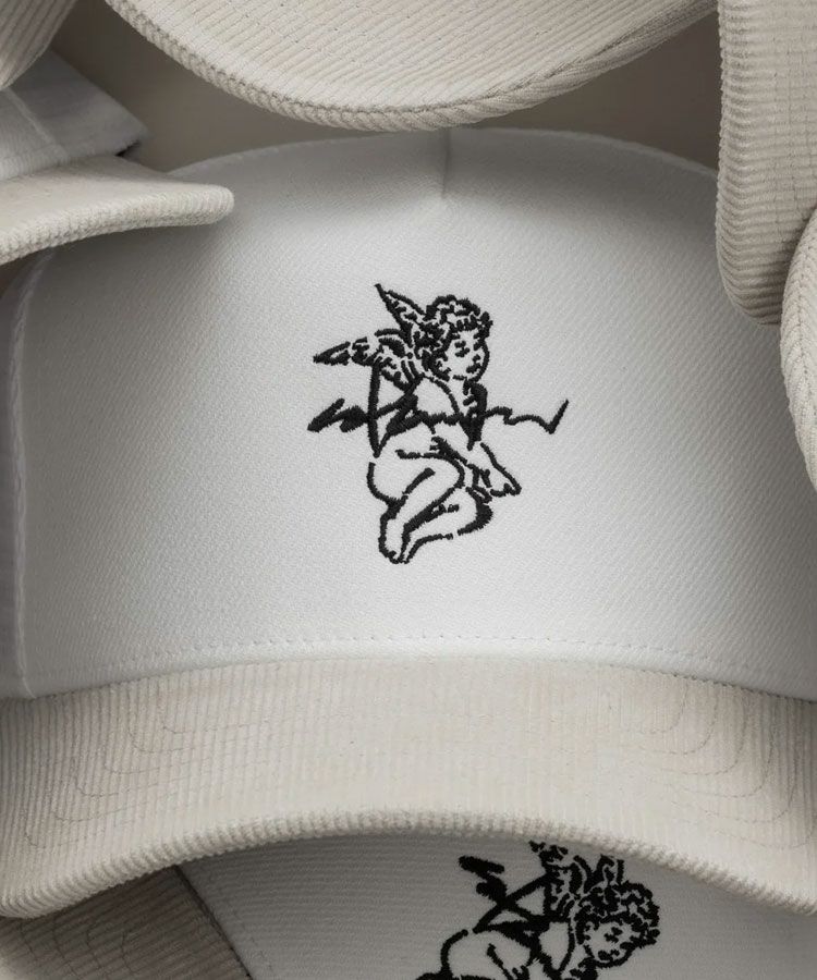 CHERUB STRUCTURED TRUCKER / ホワイトストーン [SLA-U4243HT]